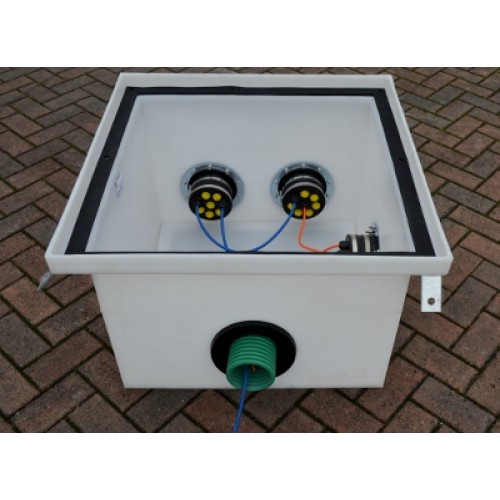 Drawpit Chamber 650 x 650 x 506mm complete with 38mm Composite Grate ...