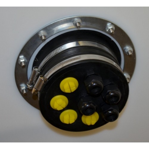 ChamberTite Duct Boot 4" or 110mm with Cable Entry Bulkhead CTB-7450B